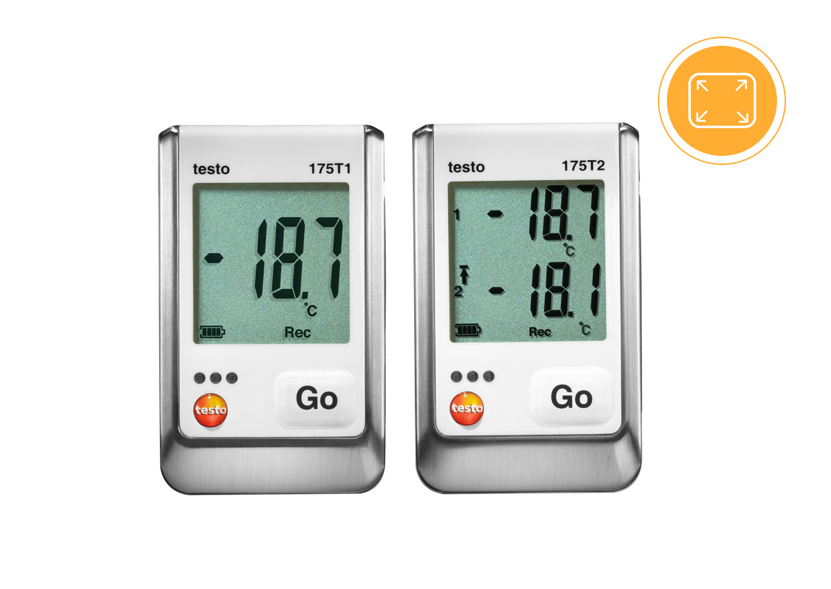 TESTO_데이터로거 - testo 175 T2 - 2채널 온도 로거(0572 1752)